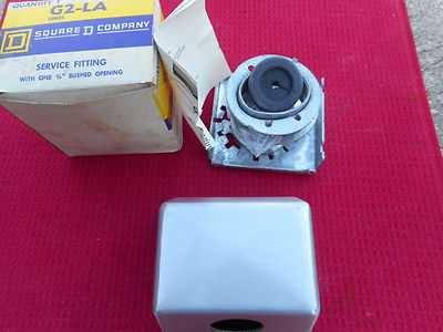 SQUARE D G2-LA SERVICE FITTING HOUSING W/ 3/4IN BUSHED OPENING G2LA | eBay