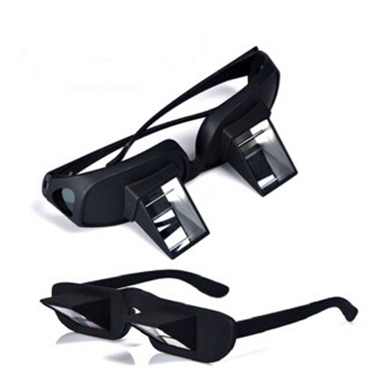Reading Lazy Periscope Horizontal Reading TV Sit View Glasses On Bed L ...