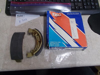 NOS EBC Brake Shoes Kawasaki 1980-2005 KLR250 KE175 K703 | eBay