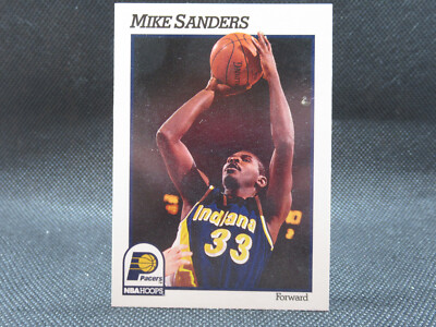 1991-92 NBA Hoops Mike Sanders Basketball Cards #86 A | eBay
