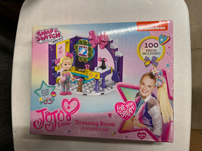 JoJo Siwa Dressing Room Snap & Switch Construction Build Set 100pcs ...