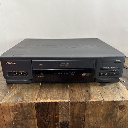 Hitachi VT-F382A VCR Plus + VHS Player Hi-Fi Stereo - No Remote ...