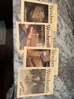 Lot Of 4 Vintage Woodsmith Magazine ~ 89', 91', 93', And 95' | eBay