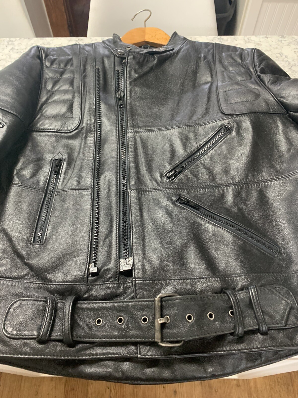 Vintage Wilson leather insulated jacket size 40 With … - Gem