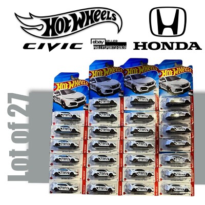 Lot Of 27: Hot Wheels 2018 Honda Civic Type R HW Rescue Series #4/10 ...