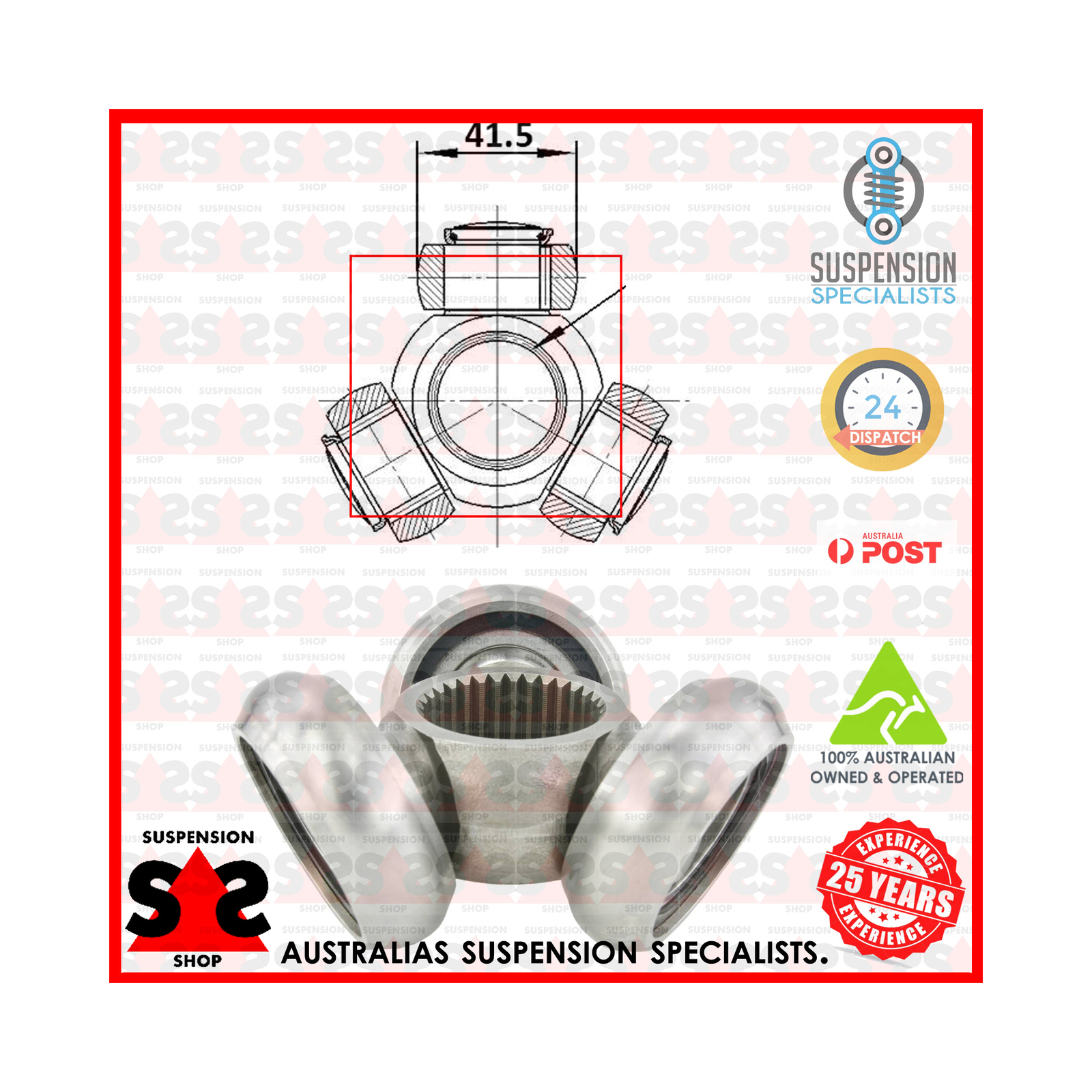 Spider Assembly, Drive Shaft Suit VW Golf Vi Variant (Aj5) 1.4 TSI GOLF ...