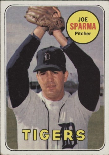 1969 Topps #488 Joe Sparma - Detroit Tigers | eBay