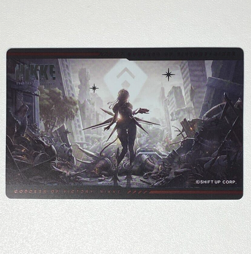 GODDESS OF VICTORY NIKKE Gun Girl Metal Card Collection BRAND NEW YEAR ...