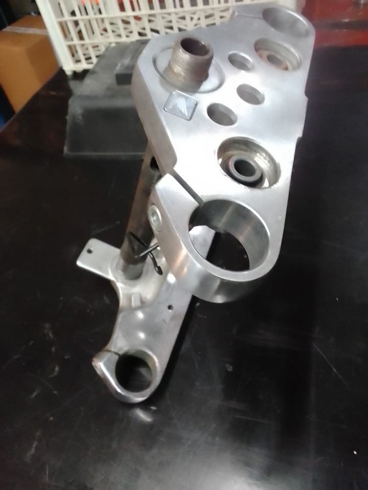 Piastra forcella completa Honda Shadow 600 1997 (MANCA DADO SUPERIORE ...