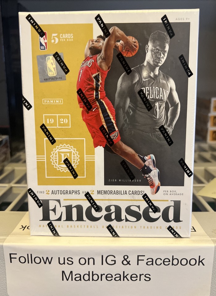 2019/20 Panini Encased Basketball Hobby Box * | eBay