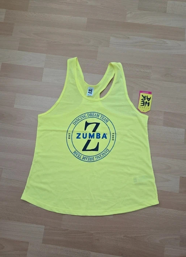 Zumba Top Gr. M neon gelb neu!!! | eBay.de