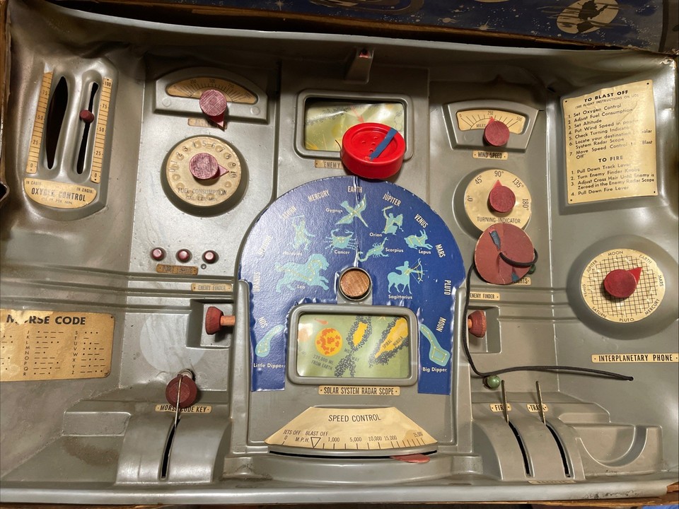Disneyland Rocket Ship Control Board 1955 | eBay