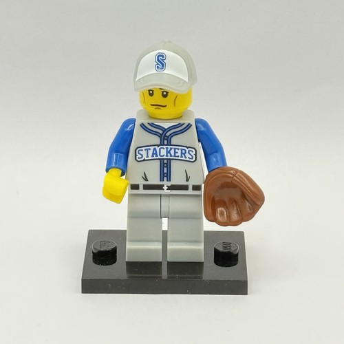 LEGO Baseball Fielder Collectible Minifigure Series 10 71001 CMF col157 ...