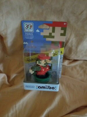 Nintendo Amiibo Super Mario Bros 30th Anniversary Classic Color 8-Bit ...
