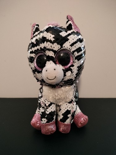 TY Beanie Flippables 7" Zoey the Zebra | eBay