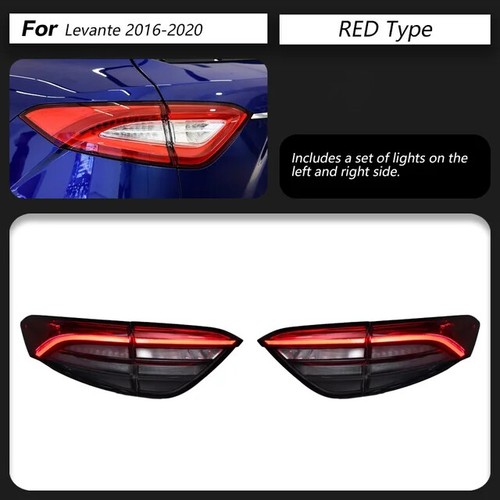 For Maserati Levante 2016-2020 LED Tail lights Assembly Upgrade Turn ...