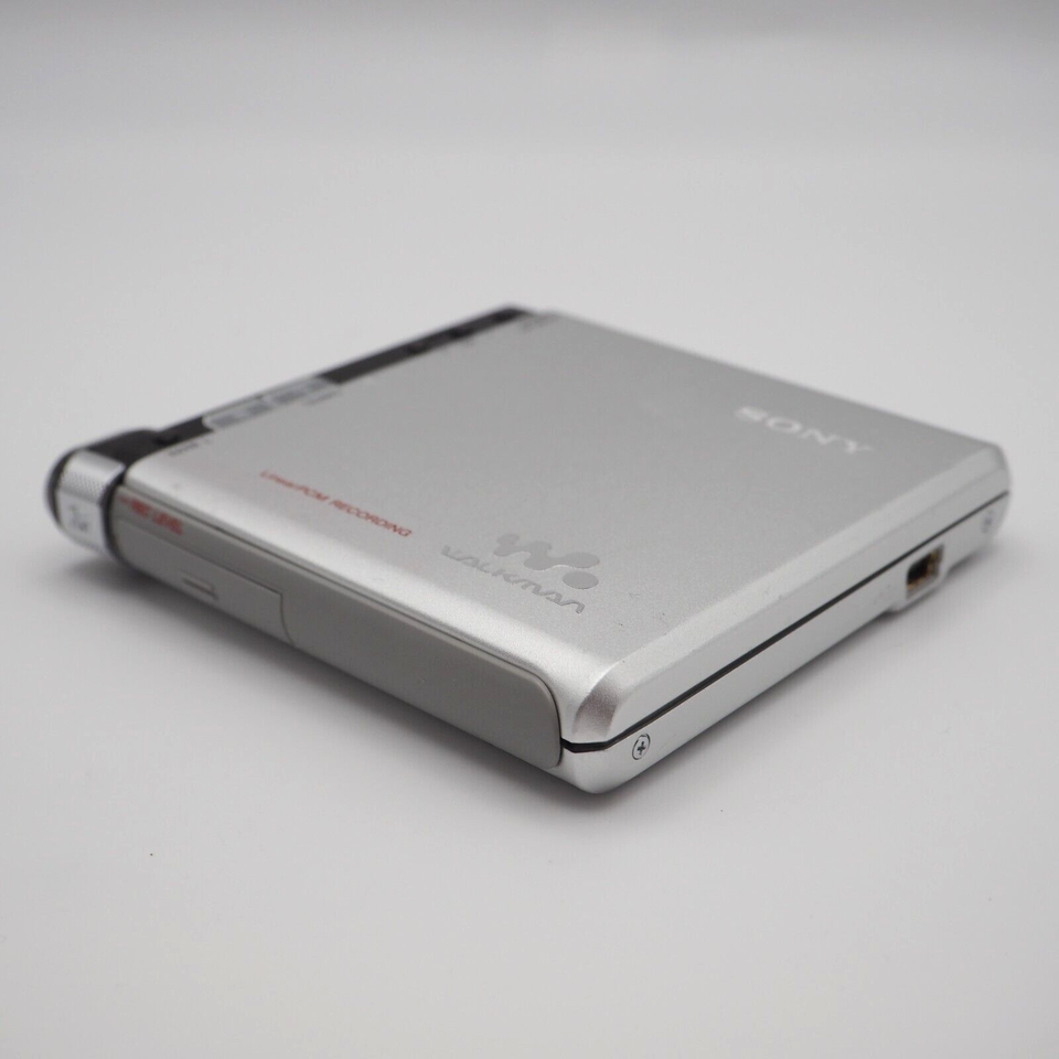 SONY MZ-RH1 Walkman Hi-MD MiniDisc Recorder/Player Tested w/New Hi-MD ...