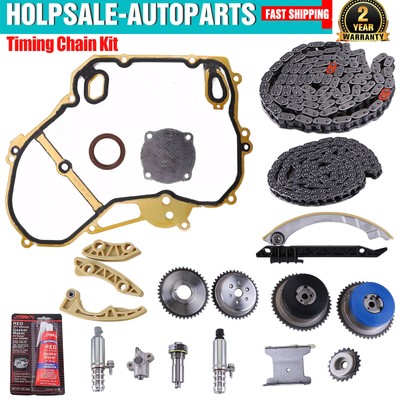 VCT Selenoid Actuator Gear Cover Gasket Timing Chain Kit For GM Ecotec ...