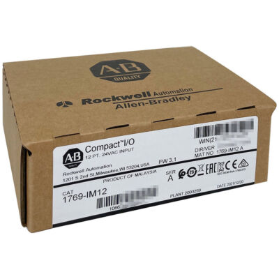 1769-IM12 New AB Allen-Bradley CompactLogix 12 Pt 240VAC D/I Module ...
