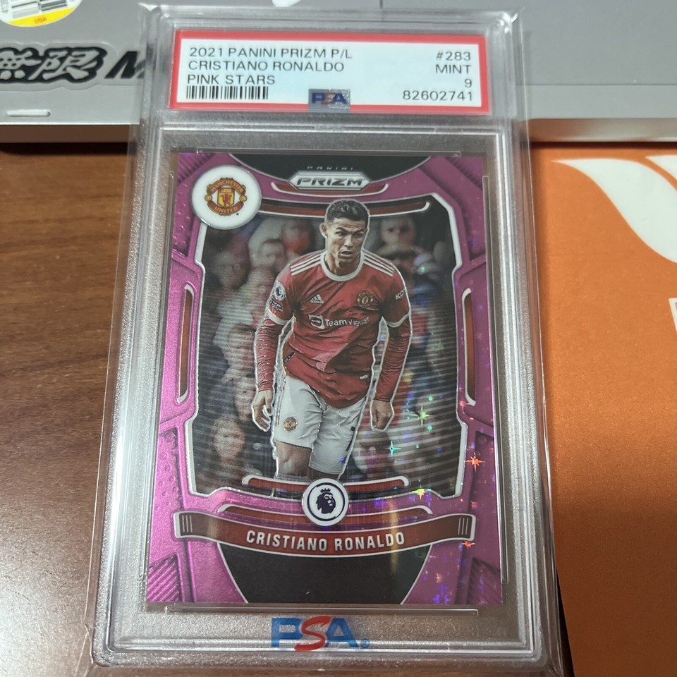 2021 Panini Prizm p/l 283 Cristiano Ronaldo Pink Star | eBay