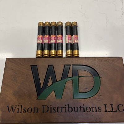 Fusetron FRS-R-8/10 Time Delay Fuse 8/10 Amp 600 Volt Class RK5 Lot Of ...