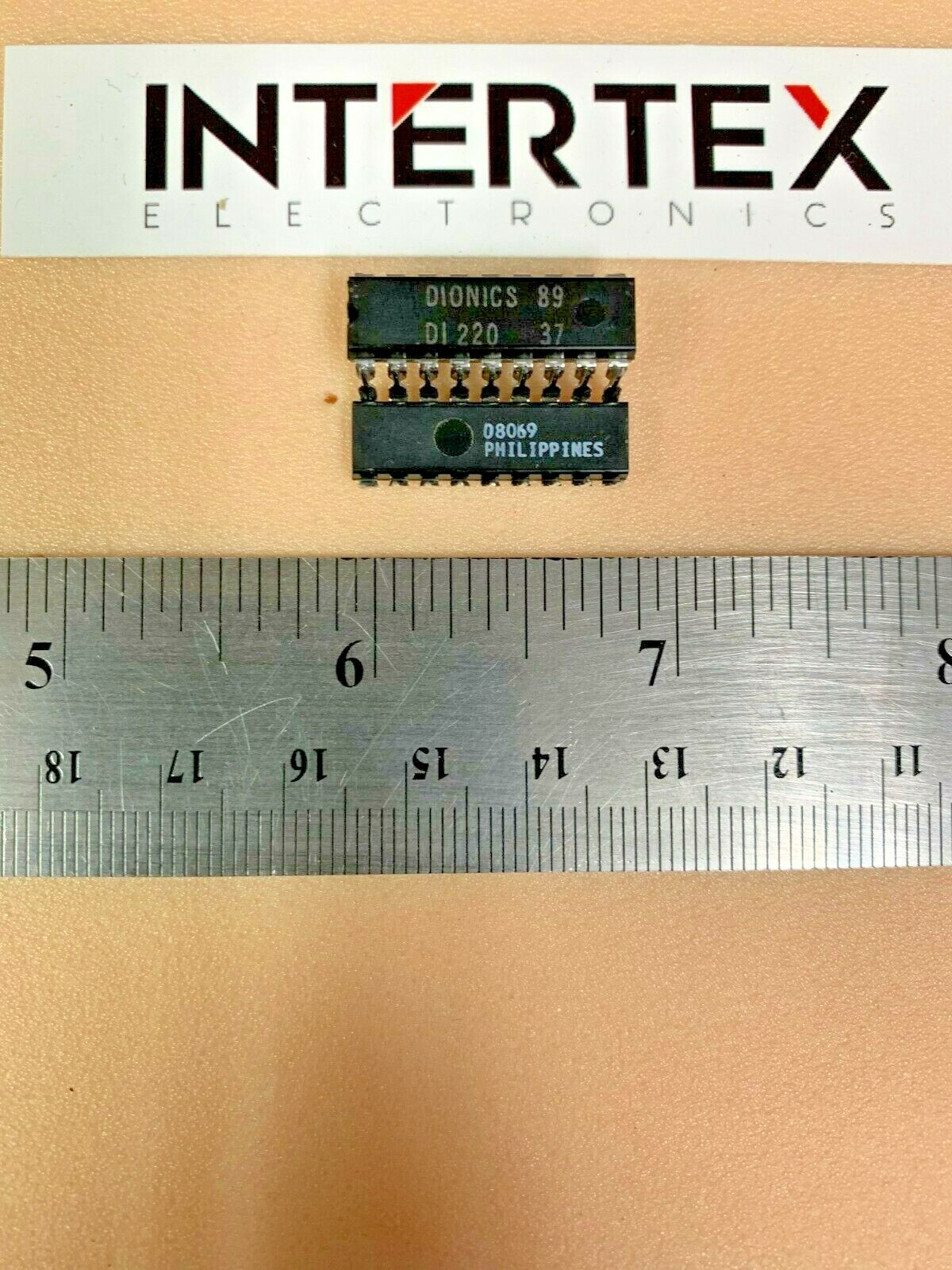 IC DIONICS DI220 GAS DISCHARGE DISPLAY SEGMENT DRIVERS AND LEVEL ...