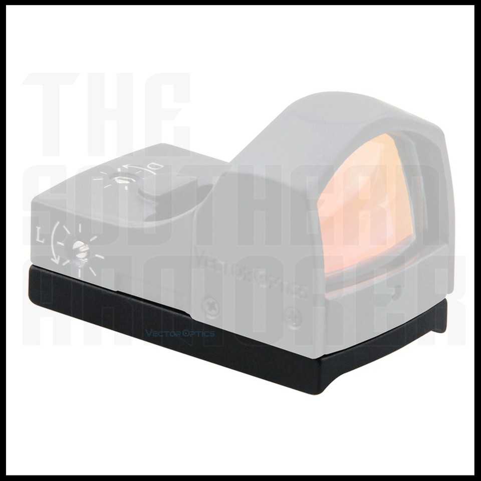 REAR SIGHT DOVETAIL OPTIC MOUNTING ADAPTER PLATE FOR GLOCK 17 19 21 44 ...