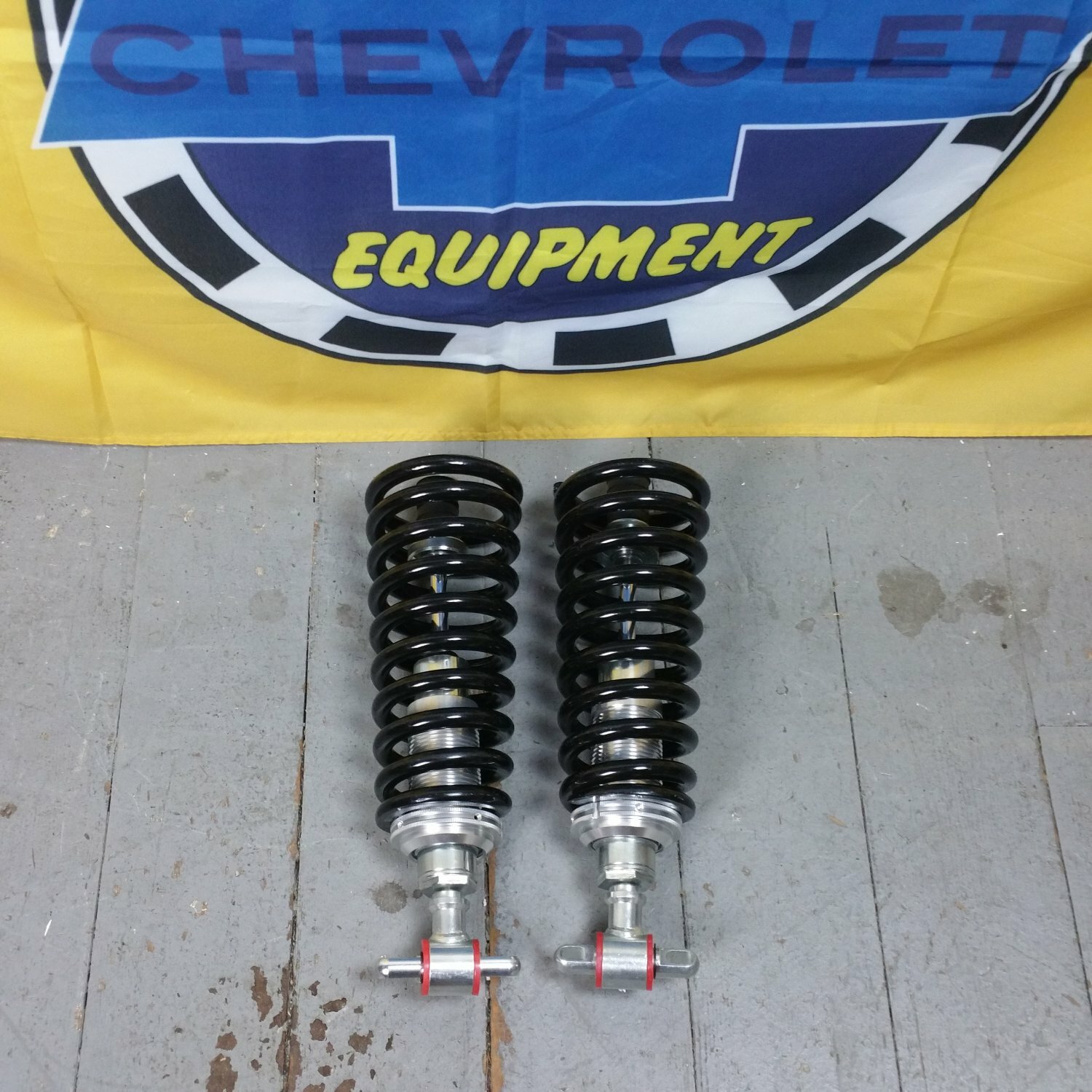 Front Coil Over Shocks 1970-81 Camaro Firebird 500lbs SBC Spring OE ...