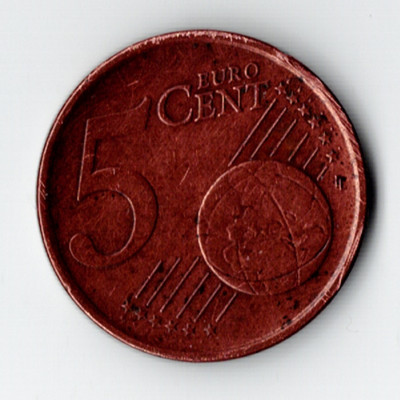 2002 Ireland 5 Euro Cent coin Irish Harp | eBay