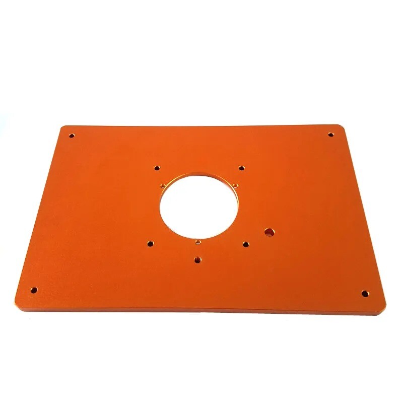 Aluminum Router Table Insert Plate with Bushing and Cover Electric ...