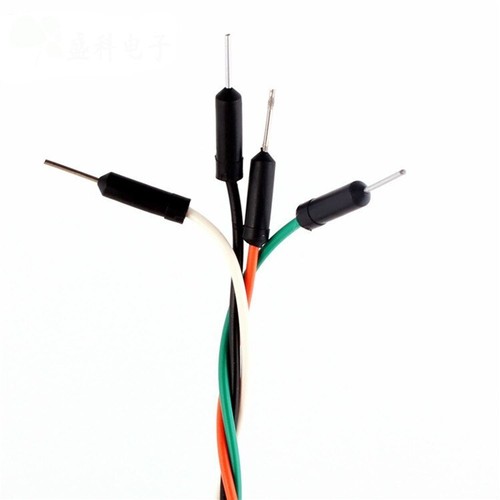 65pcs Jump Wire Solderless Breadboard Jumper Leads Wires Cables for ...