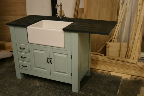 Freestanding Medium Sink Unit with overhang for appliance | eBay