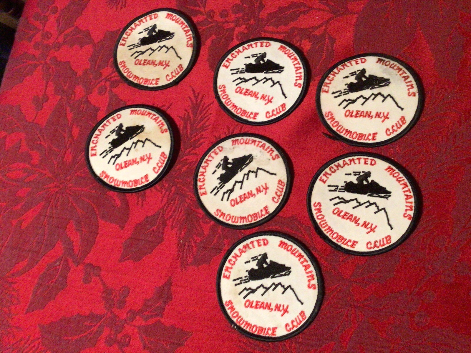 Vintage Snowmobile Patches New York Club Lot Of 7 Ski Doo | eBay