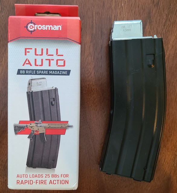 Crosman DPMS SBR Full-auto BB Gun Magazine 25rds Airgunsonly for sale ...