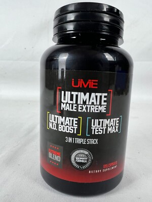 Ultimate Male Extreme 120 Capsules 3 in 1 Triple Stack Extreme Blend | eBay