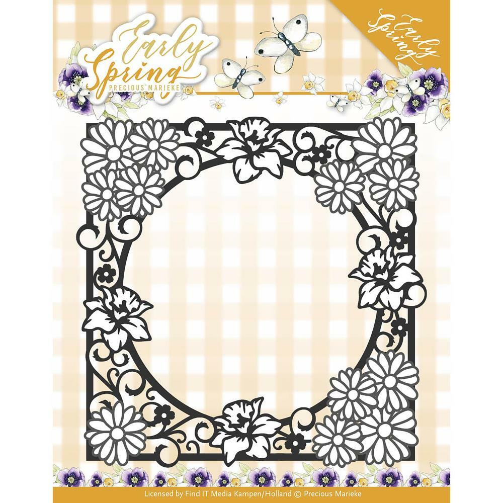 SPRING Flowers Frame Die Cutting Dies Find It Trading Precious Marieke ...