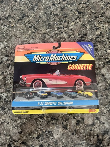 Micro Machines #31 Corvette Collection 1993 Galoob 75030 NEW Rare ...