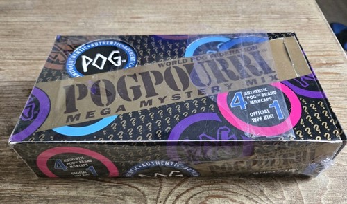 Pogpourri Mega Mystery Mix 24 Packs Factory Sealed World Pog Federation ...