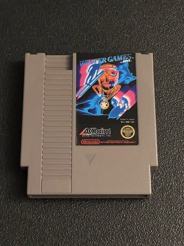 Winter Games (Nintendo NES, 1987) TESTED WORKING FAST FREE SHIPPING ...