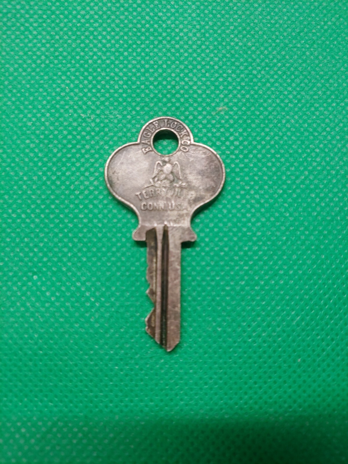 Antique VTG Eagle Lock Co Terryville Conn Padlock Key ETBLJ | eBay