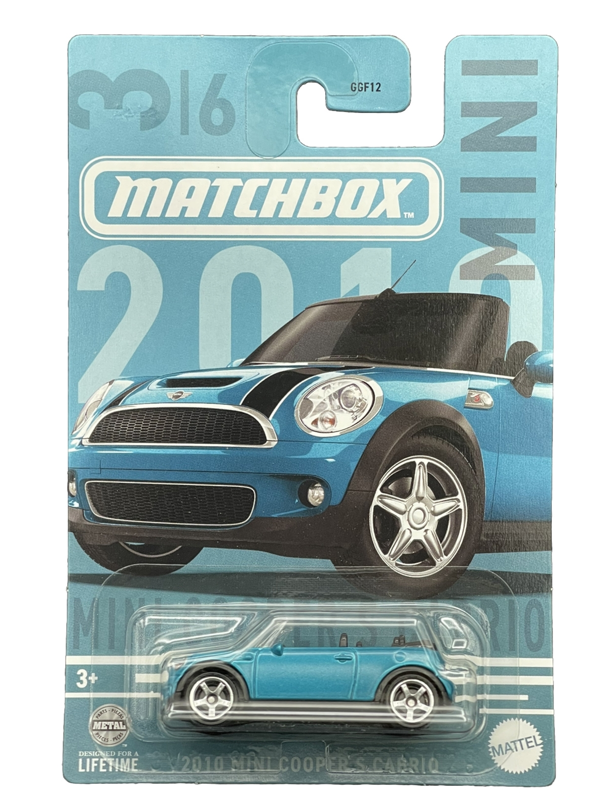 Matchbox 2024 MBX Team Mini 3/6 Blue 2010 Mini Cooper S Cabrio | eBay