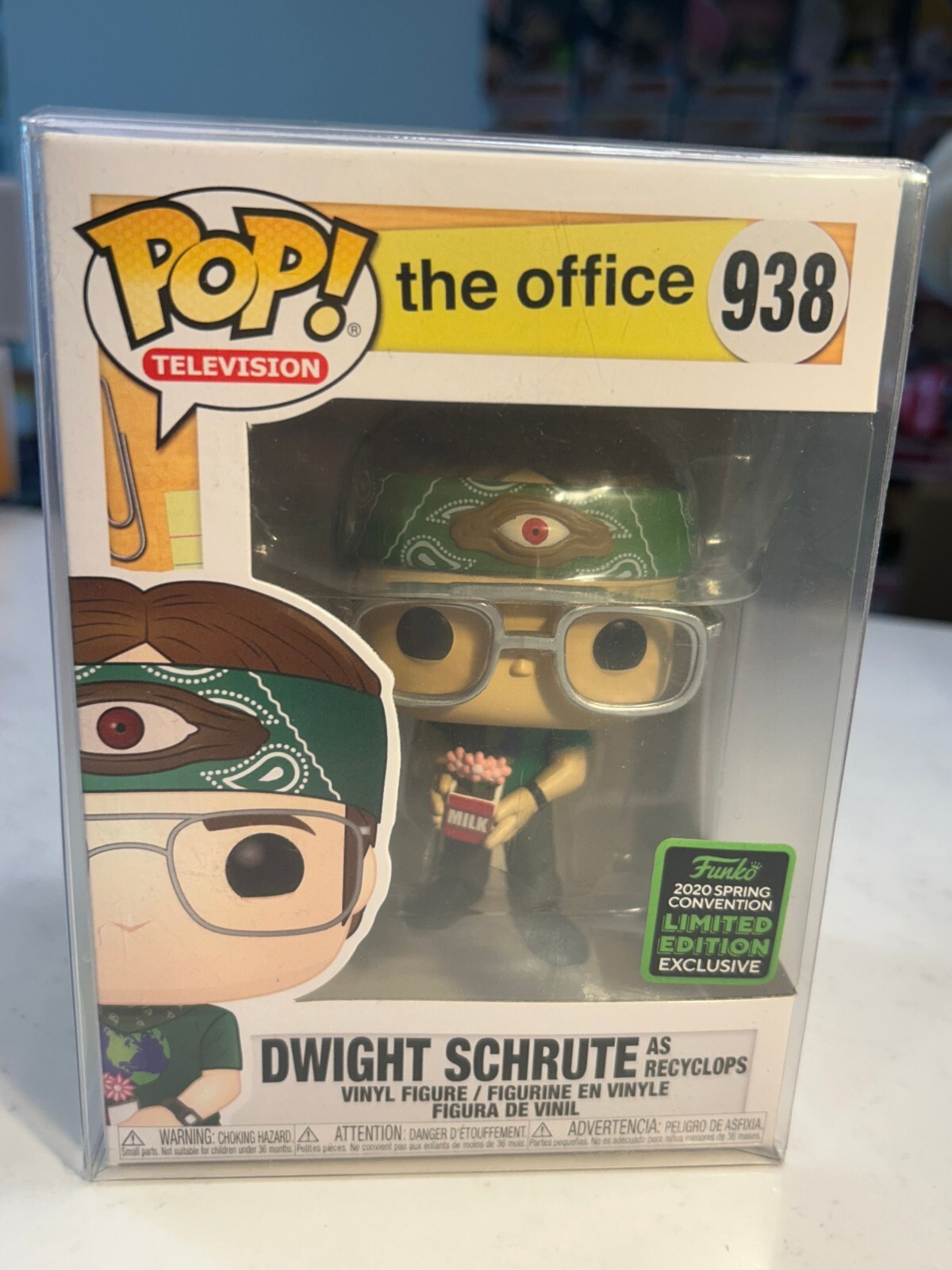 Funko Pop! Vinyl: The Office - Dwight Schrute as Recyclops - Emerald ...