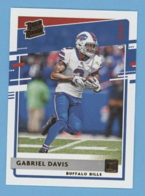 Gabriel Davis 2020 Donruss NFL CANVAS PARALLEL RATED ROOKIE Card #337 ...