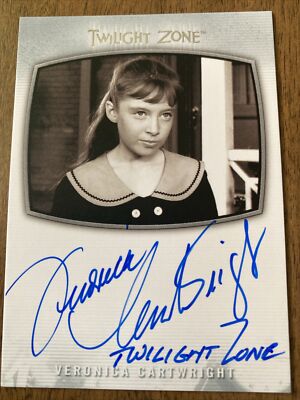 2019 Twilight Zone Veronica Cartwright AL-15 Serling Ed Inscription ...