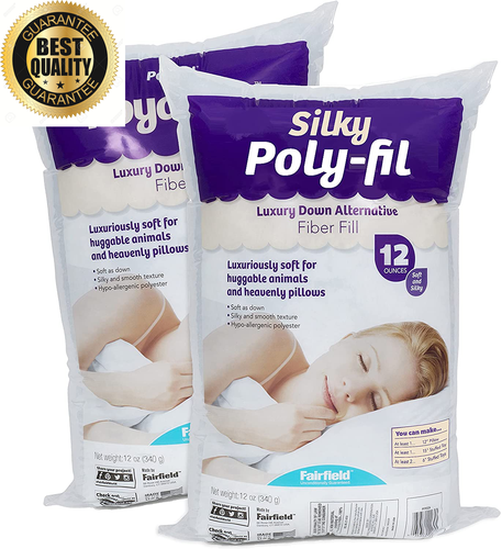 Polyester Fiber Stuffing Pillow Filling Washable Polyfill Crafts 5 Lbs ...