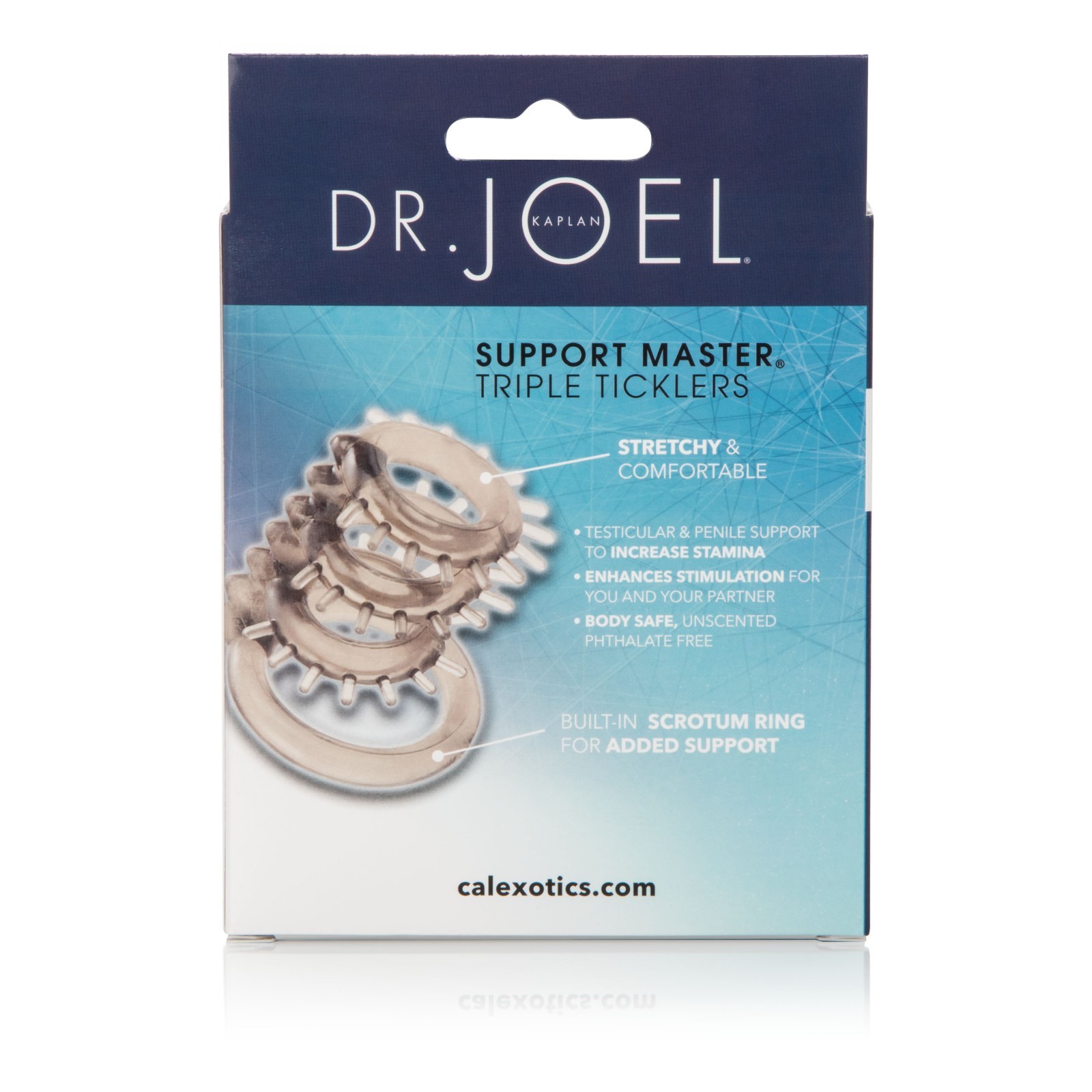 Dr Joel Kaplan Support Master Triple Ticklers - Male Cock Ring Erection ...