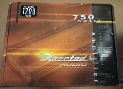 Directed Audio 750D Amplifier With Box | eBay