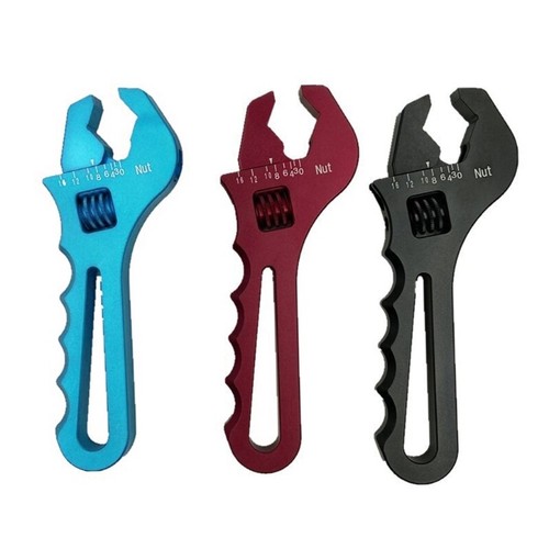 AN Hose Fitting Adjustable Wrench Spanner Lightweight Aluminum 3AN-16AN ...