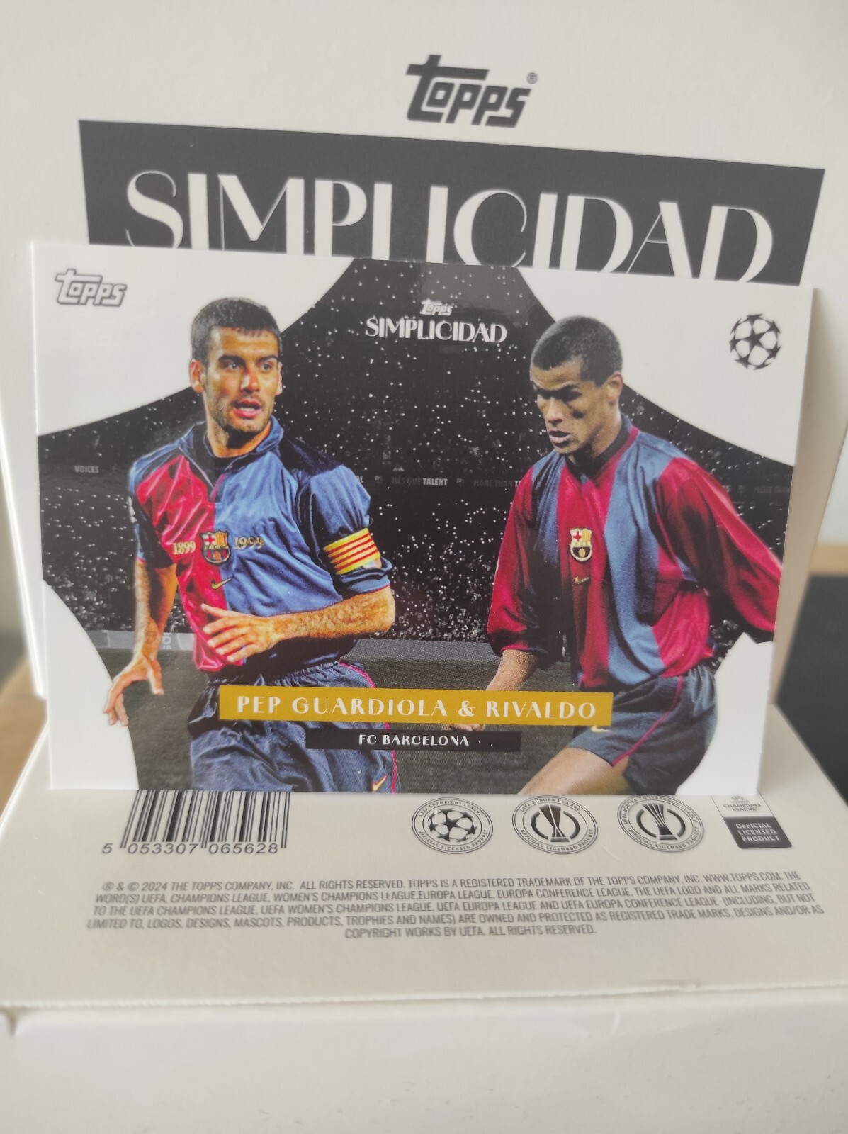 - Topps Simplicidad 2024 Pep Guardiola & Rivaldo FC Barcelona | eBay