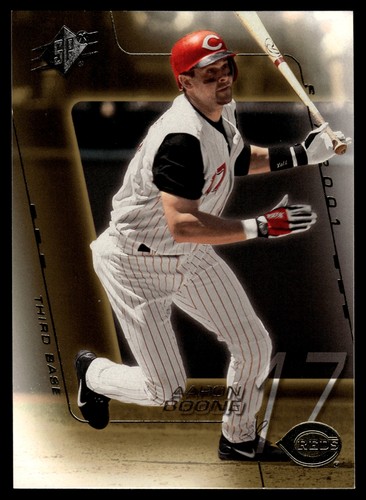2001 Upper Deck SPX Aaron Boone #179 Cincinnati Reds Baseball Card | eBay